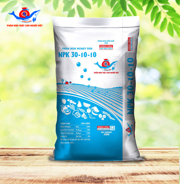 Phân NPK 30 - 10 - 10 | Phân Bón Lót, Phân Bón Thúc | Phân Bón Gốc